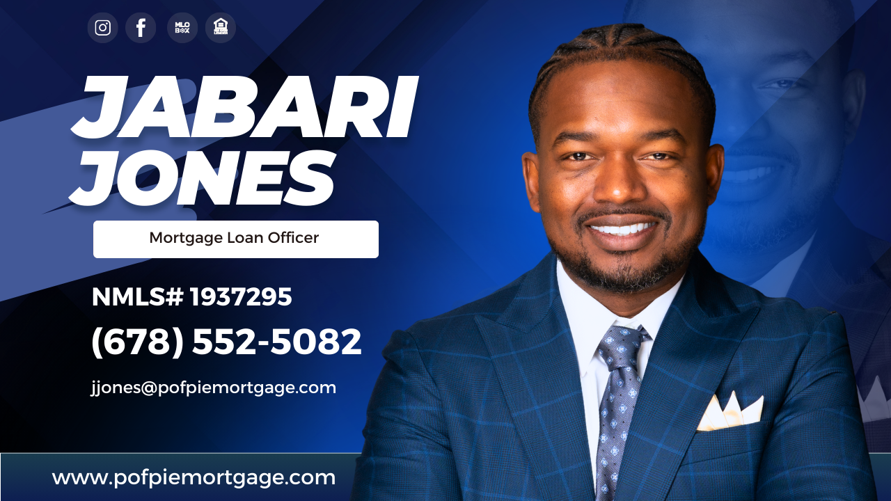 Jabari Jones - Mortgage Loan Officer 1937295 📞(678) 552-5082